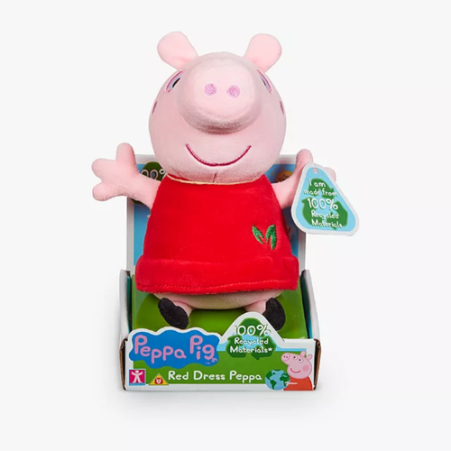 Little Wishlist - Peppa Pig Red Dress Peppa Soft Toy